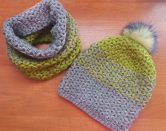 Knitted tube hat | Etsy