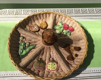 Vegetable plate | Etsy