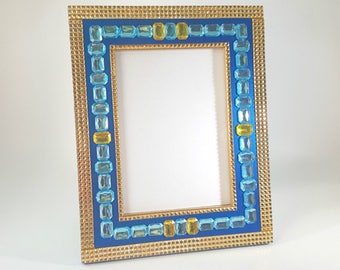 Jeweled photo frame | Etsy