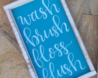 Washroom sign | Etsy