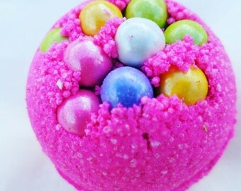 Pink bath bomb | Etsy