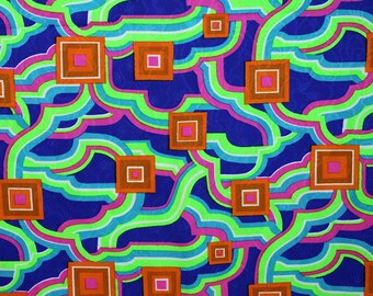 Psychedelic fabric | Etsy