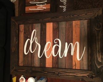 Large wood sign | Etsy