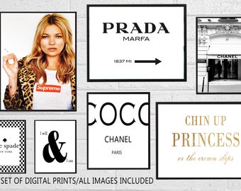 Coco chanel poster | Etsy