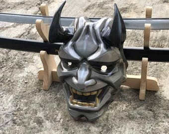Oni mask | Etsy