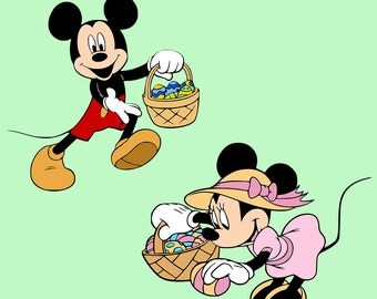 Minnie mouse easter | Etsy