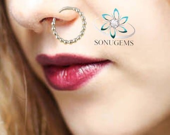 Fake tragus piercing | Etsy