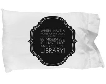 Library pillow | Etsy