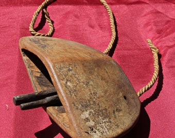 Wooden cow bell | Etsy