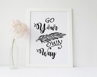 Go your own way | Etsy