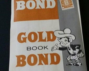 Gold bond stamps | Etsy