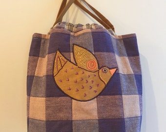 Handmade bags made from repurposed designer by LuanneSeymourDesign