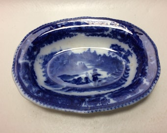 Flow blue china | Etsy