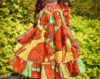 Orange dashiki | Etsy