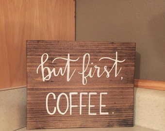 Coffee bar signs | Etsy
