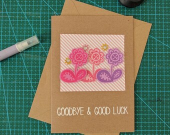 Goodbye card | Etsy