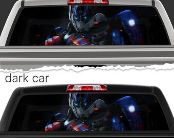 Optimus prime decal | Etsy