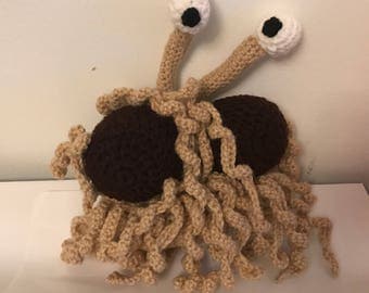 Flying Spaghetti Monster Crochet Hat Pattern Only