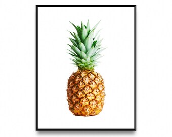 Pineapple poster | Etsy