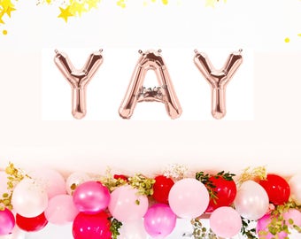 Yay balloons | Etsy