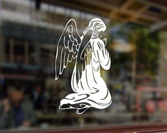 Angel car decal | Etsy