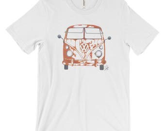 Vw bus tshirt | Etsy