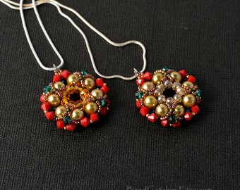Handmade unique bead woven jewelry by BeadCatcher on Etsy