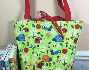 Library book fabric | Etsy