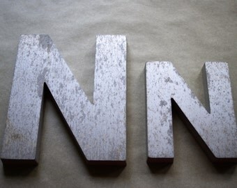 Letter n sign | Etsy