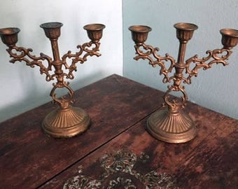 Victorian candelabra | Etsy