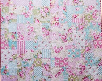 Rose quilt pattern | Etsy