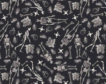 Skeleton fabric | Etsy