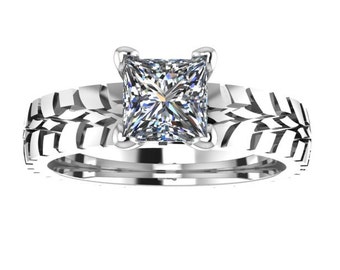 Tire tread ring | Etsy