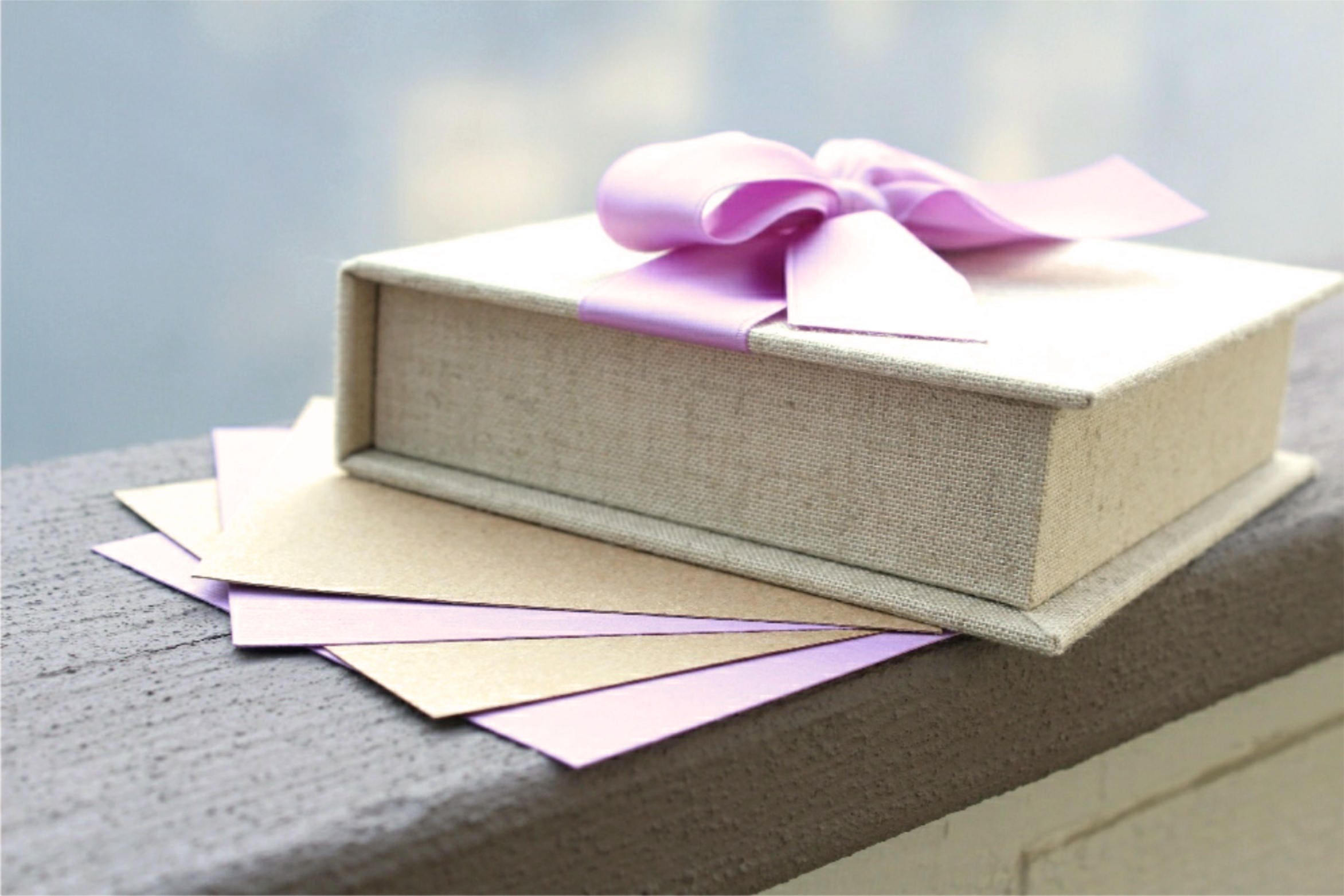 Baby or Wedding Wish Box. Shower Advice Box. Guest Book