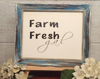 Farm fresh sign | Etsy