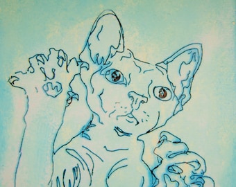 Devon rex | Etsy