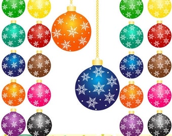 Bauble clipart | Etsy