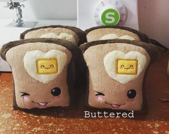Toast plush | Etsy