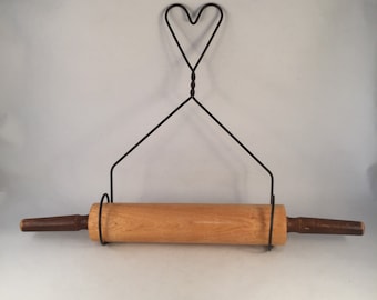 Rolling pin holder | Etsy