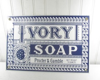 Vintage soap sign | Etsy