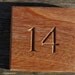 Bespoke Hand Carved Wooden House Signs
