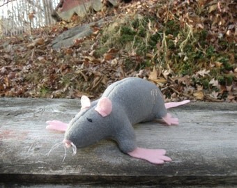 Plush rat | Etsy