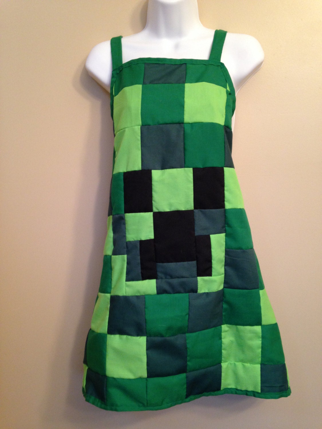 Minecraft Creeper Face Apron