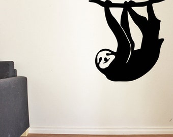 Sloth decal | Etsy