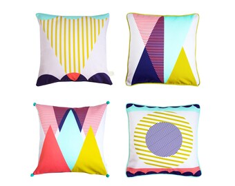 Color block pillow | Etsy