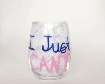 Funny sayings glass | Etsy