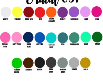 Oracal 631 Color Chart Pdf - ivyxsonar