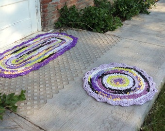 Toothbrush rag rug | Etsy