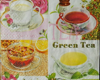 Teacup napkins | Etsy