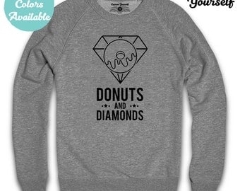 Diamond sweatshirt | Etsy